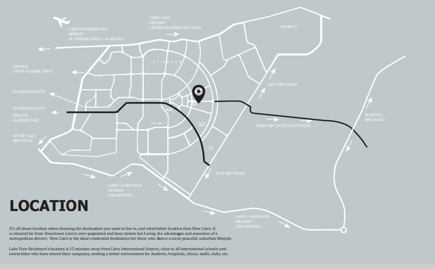 Lake View Compound in New Cairo By El Hazek — 50 Properties for sale ...