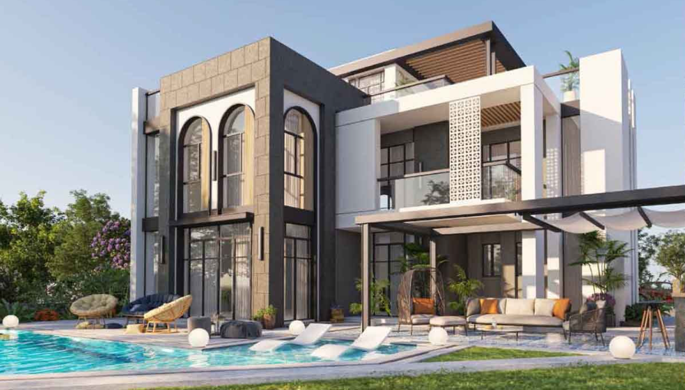 Lower of market, 345m fully-finished Villa in The Eight Sheikh Zayed ...