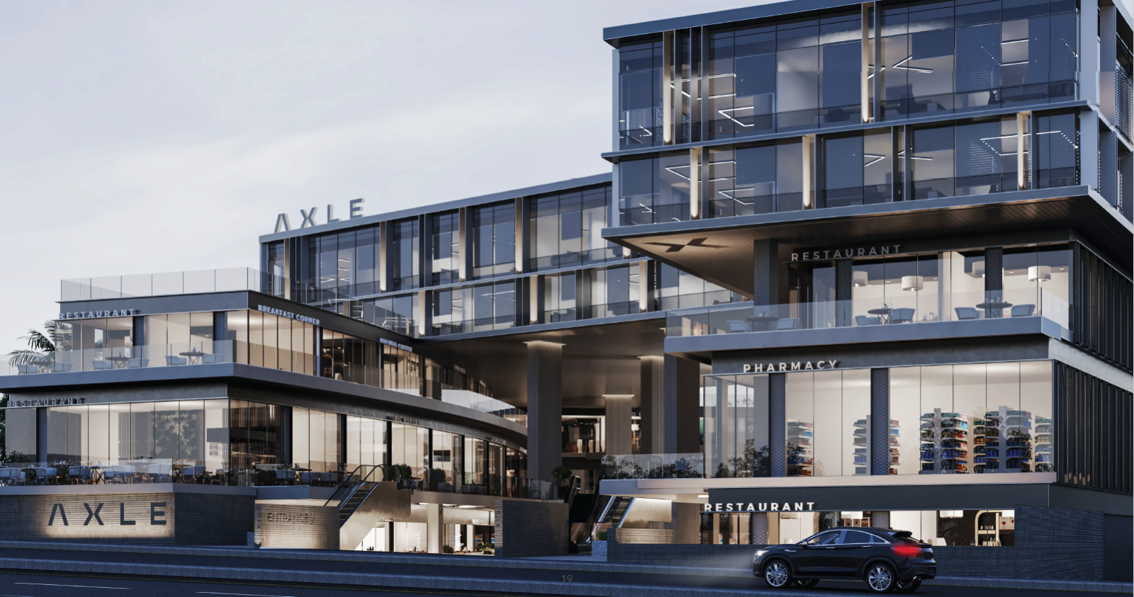 Axle New Cairo Mall Manasat Real Estate | Real Estate Egypt