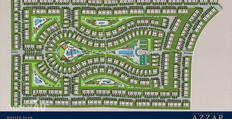 كمبوند أزار 2 القاهرة الجديدة ريدي جروب - Azzar 2 New Cairo Compound ...