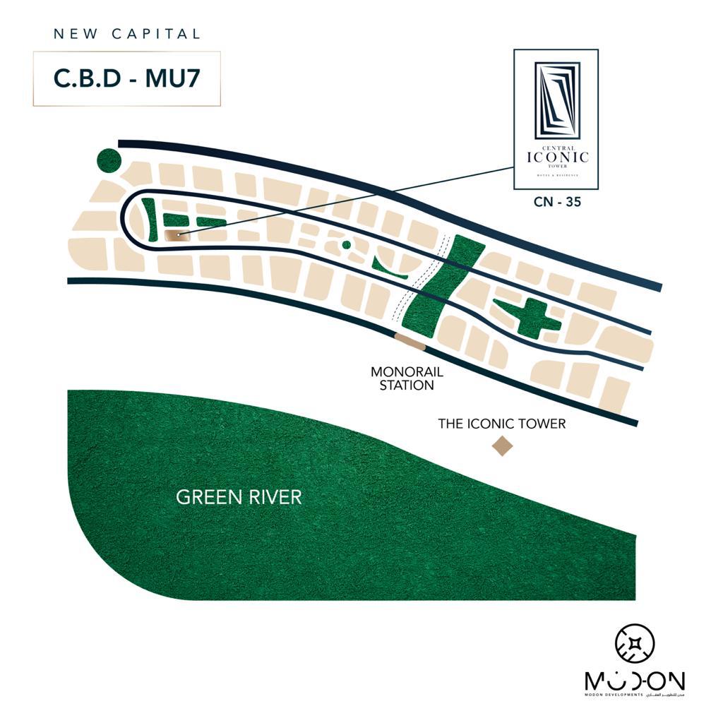Central Iconic Tower Modon Developments | Real Estate Egypt
