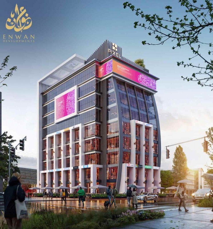 Pixel Mall New Capital Enwan Development | Real Estate Egypt
