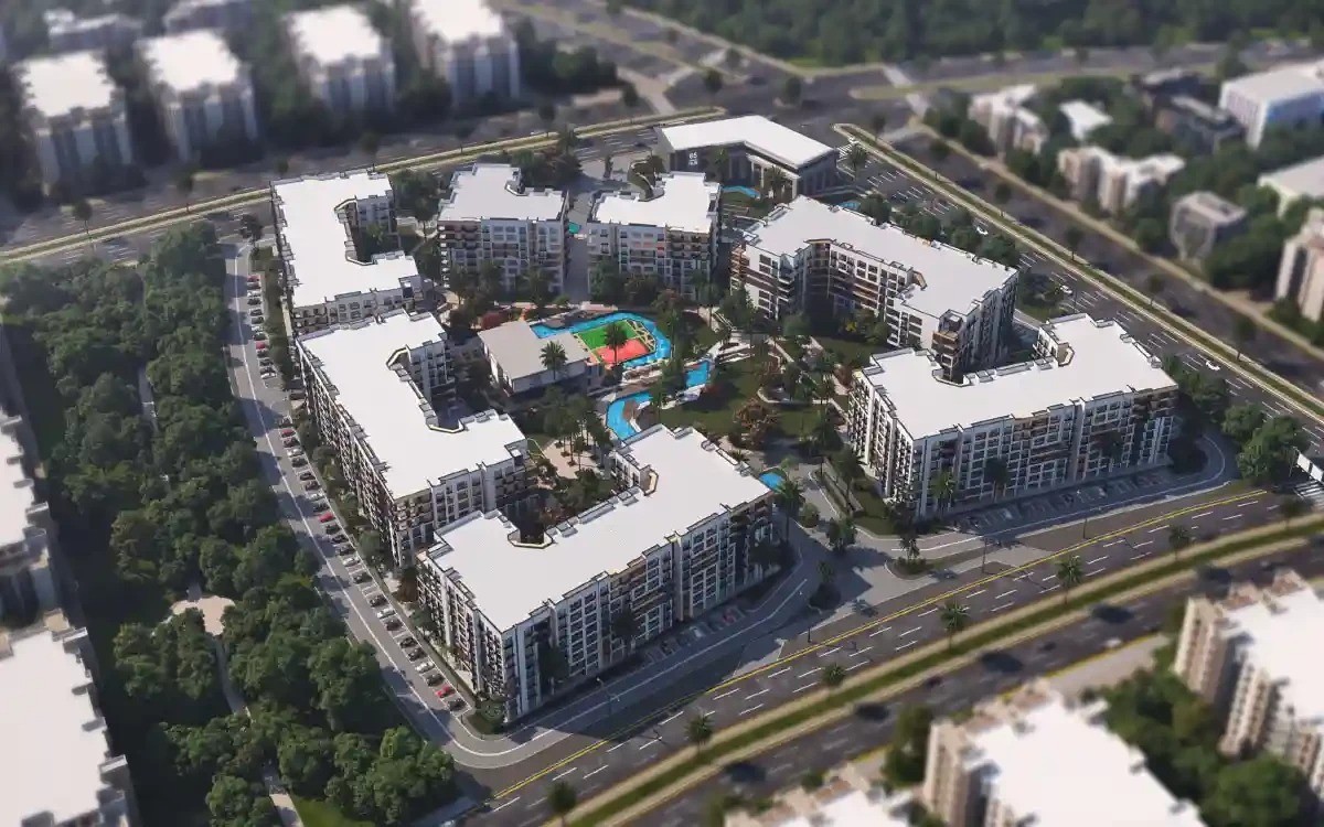 For sale in installments, an apartment of 123 meters in Ion New Capital ...