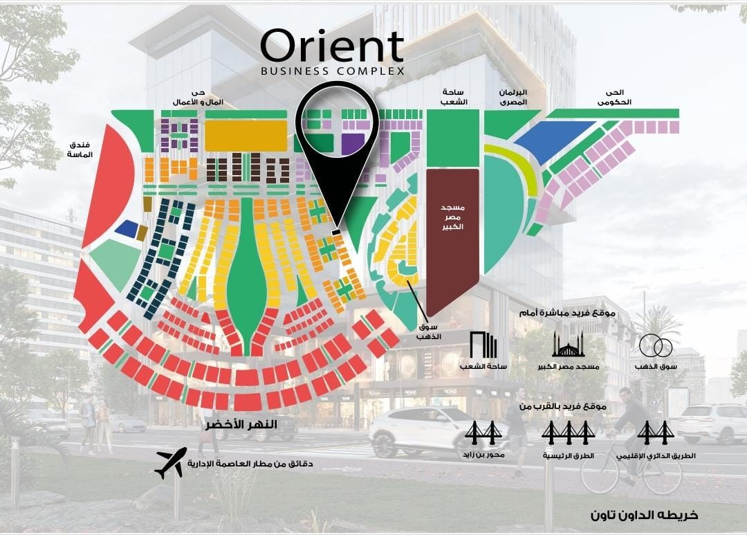 The Most Distinctive Store For Sale At Orient Business Mall New Capital ...